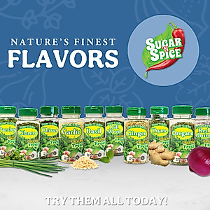 Sugar 'N Spice Premium Freeze-Dried Herbs & Spices, Strong Aroma and Fresh Flavor (Red Onion, 0.49 Ounce (Pack of 1))