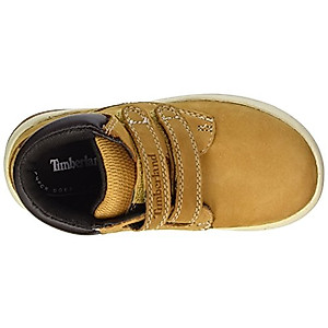 Timberland Baby Toddle Tracks Hook-and-Loop Bootie, Wheat Nubuck, 5.5 US Unisex Infant