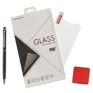 Glow Co., Ltd. 404-1-02 iPhone 11 with Strap, Multi-Functional Storage, Notebook Type Case, Magenta, Tempered Glass & Stylus Pen Included