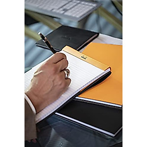 Rhodia Classic French Paper Pads Ruled with Margin 6 in. x 8 1/4 in. Orange (16600C)