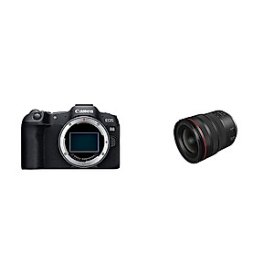 Canon EOS R8 Full-Frame Mirrorless Camera (Body Only), RF Mount, 24.2 MP, 4K Video, DIGIC X Image Processor, Subject Detection & Tracking, Compact, Lightweight and RF14-35mm F4 L is USM Lens