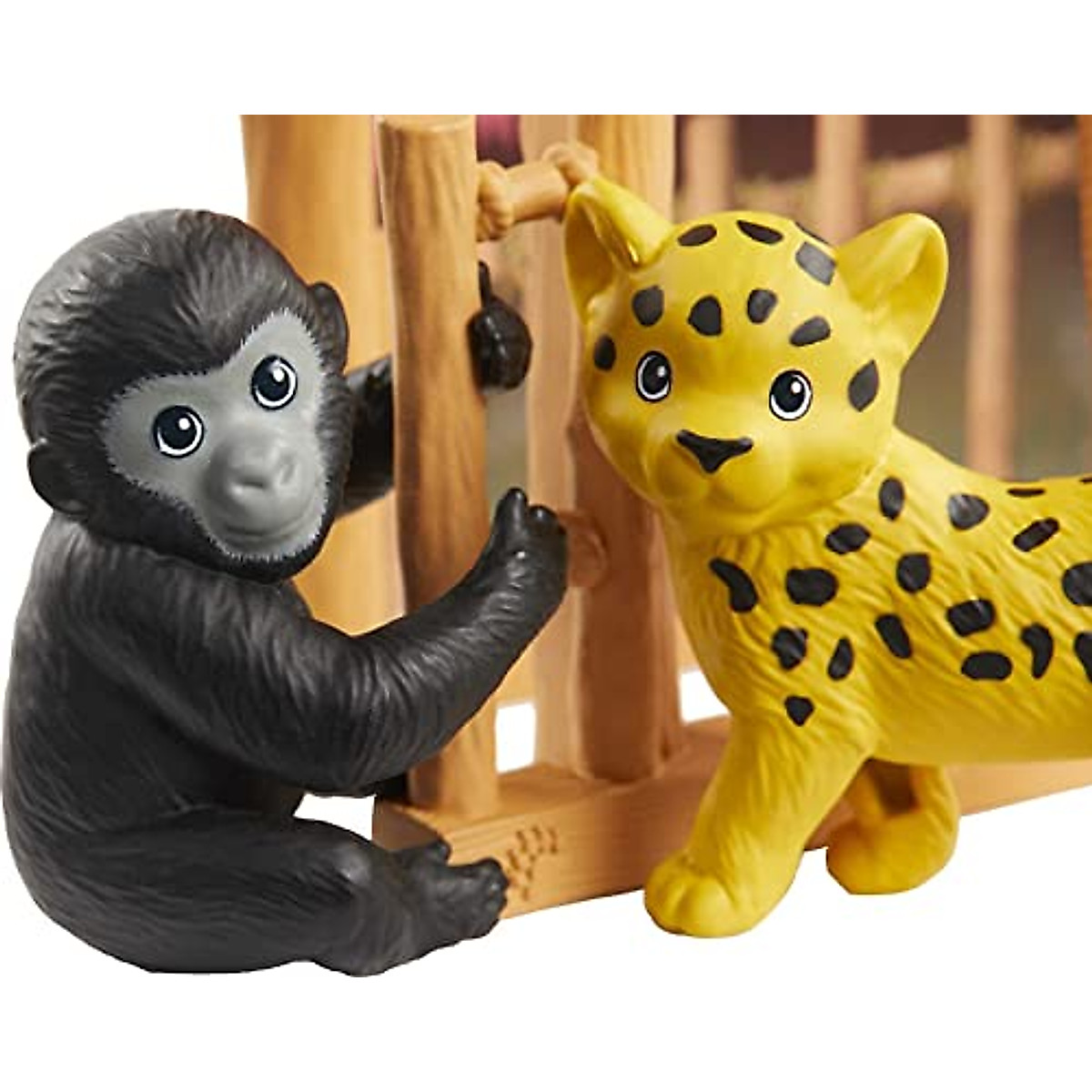 Barbie Careers Doll & Playset, Wildlife Vet Theme with Ken Doll, Furniture & Accessories