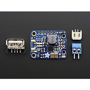 Adafruit PowerBoost 1000 Basic - 5V USB Boost @ 1000mA from 1.8V+