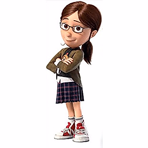 7 Inch Margo Despicable Me 2 Minion Removable Wall Decal Sticker Art Home Decor Kids Room-2 3/4 Inch Wide by 7 1/4 Inch Tall