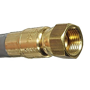 M.B. Sturgis Inc. 3/8" ID Natural Gas BBQ Grill Quick Disconnect Gas Connector (15 Feet)