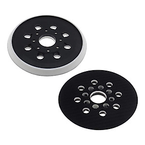 SING F LTD 5Inch/125mm Hook & Loop Sanding Backing Pad Replacement Part Compatible With Bosch PEX220 PEX220A Skil 7402 7490 2609000750