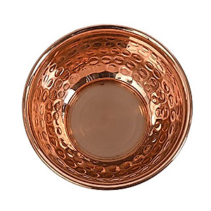 Plain Hammered Copper Offering Bowl for Altar Use, Rituals, Incense, Smudging, and Decoration 3 Inches
