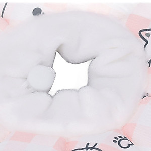 Dog Cone,Dog Cones for Large Dogs,Dog Cones for Medium Dogs,Cat Elizabethan Collar Soft Cotton Cat Protective Collar Cone Collar for Pets