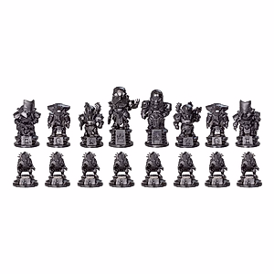 USAOPOLY Destiny Chess Set | Destiny 2 Video Game Chess Game | 32 Custom Sculpt Collectable Figure Chess Pieces and Custom Chess Board