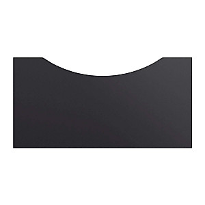 Monoprice Table Top 5 Feet Wide - Black Custom Sized for Sit-Stand Height Adjustable Riser Desk - Workstream Collection