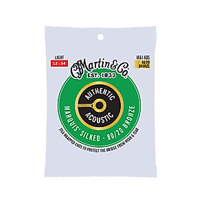 Martin Authentic Acoustic Guitar Strings - Marquis Silked