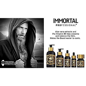 Immortal NYC 'Beard Oil' - 1.7Oz. - Beard Growth Oil - Beard Conditioner - Beard Oil For Men Growth - Beard Softener - Beard Growth For Men - Beard Grooming - Beard Growth Serum-Beard Products For Men
