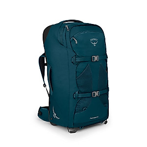 Osprey Fairview Women's Wheeled Travel Pack 65L, Night Jungle Blue