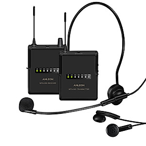 ANLEON MTG-200 Wireless Tour Guide & Language Interpretation System 915Mhz (4 Receivers)