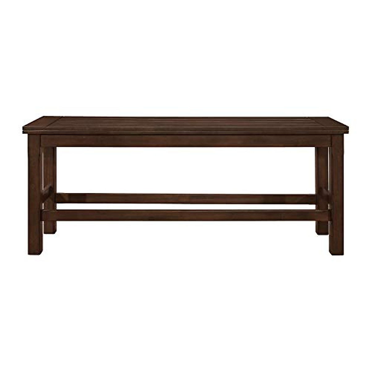Lexicon Olney Wood Counter Height Bench, 64" W, Dark Brown