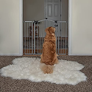 Summer Infant Extra Tall & Extra Wide Safety Gate, 29.5 - 53 Inch Wide & 38" Tall, for Doorways & Stairways, with Auto-Close & Hold-Open, Grey