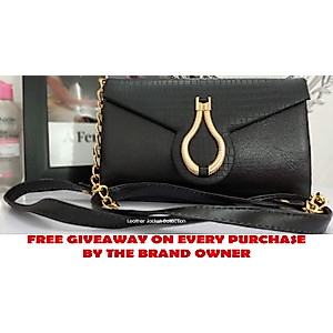 Women’s Long Coat | Real Lambskin Leather, Black Classic Style, Trench, Overcoat