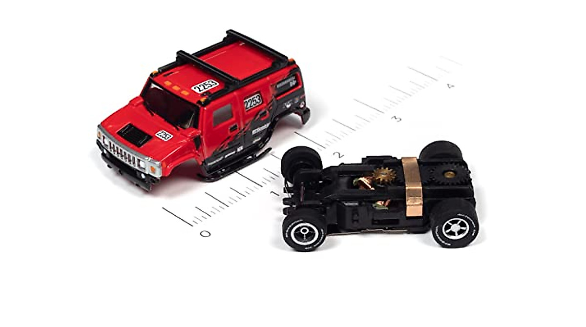 Auto World Hummer H2 Slot Car - HO Scale Racing