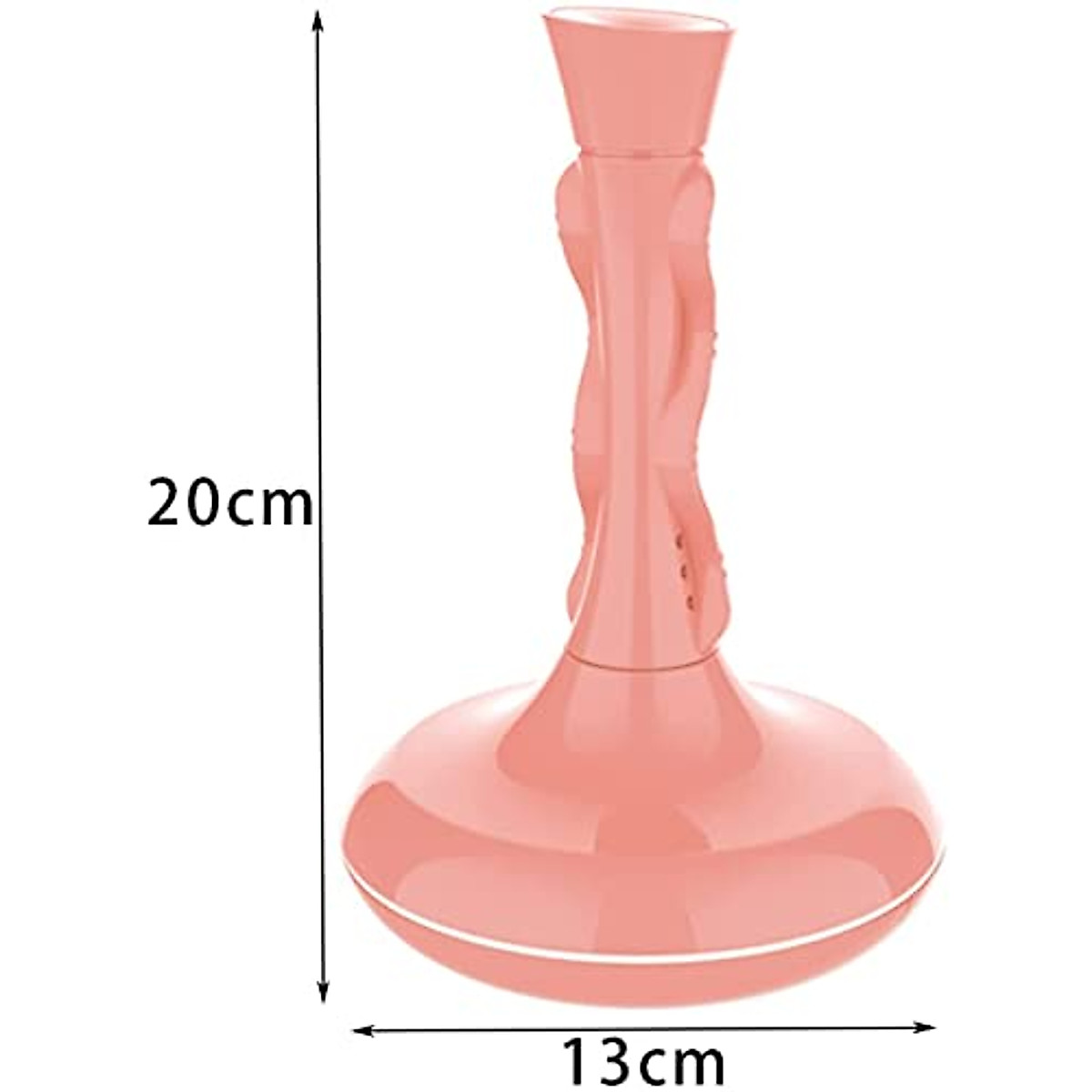 CZKJ Portable Ultrasonic Washer,Mini Washing Machine,High-Power Ultrasonic Turbine Washing Machin,Portable Washing Machine for Travel Business Trip or College Rooms (Pink)