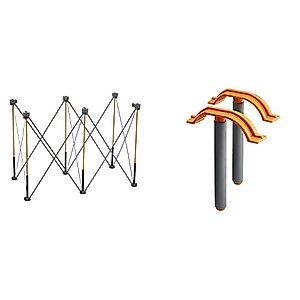 CT6 Work Stand + Quick Clamps Set