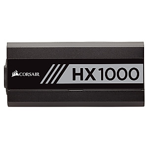 Corsair CP-9020139-UK HX1000 1000 W 80+ Platinum Fully Modular Power Supply Unit - Black