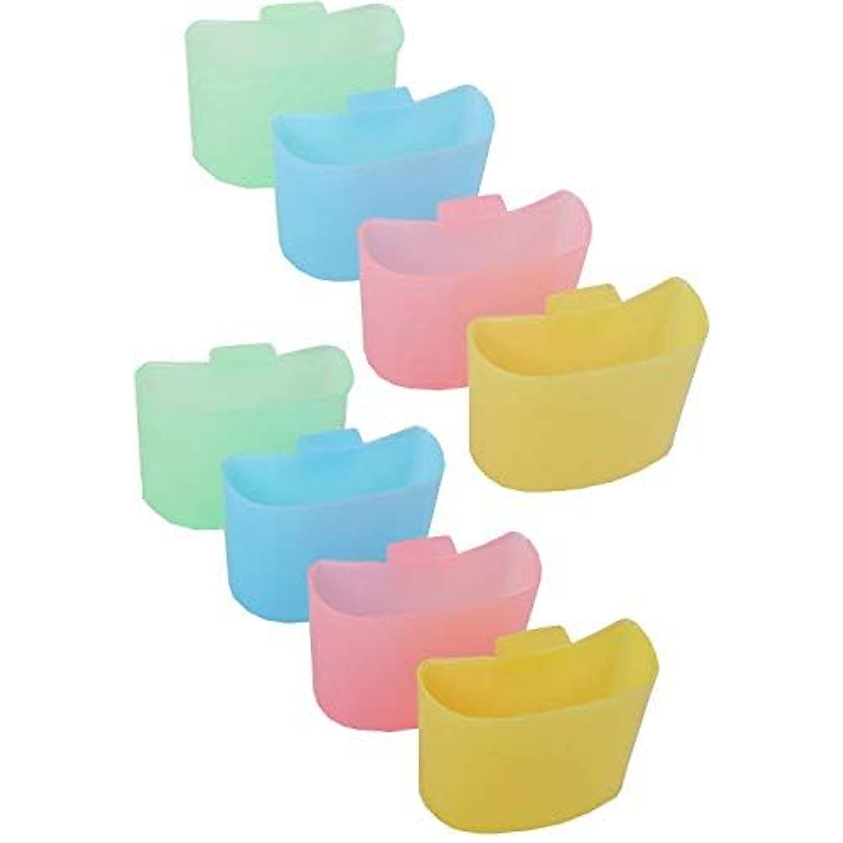 Set of 8 Tea Bag Holders that Hang Onto Your Cup! - Keeps Your Table Clean and Your Teabag Close! - Hangs Right on the Side of Your Cup! (8)