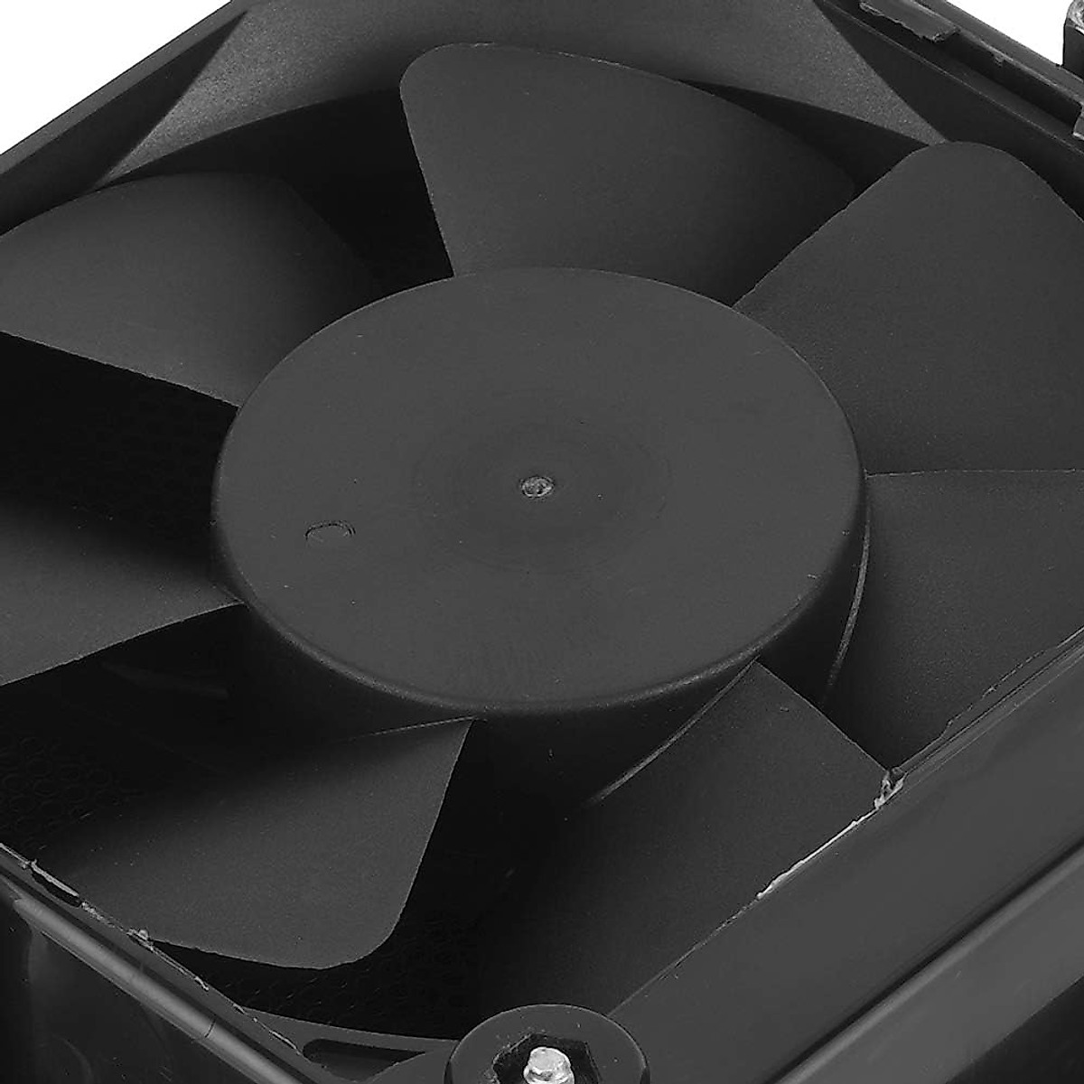 Aramox Vent Fan, 12V 4W Vent Fan with Shutters Vent One‑Way Side Strong Wind Air Camper RV Accessories