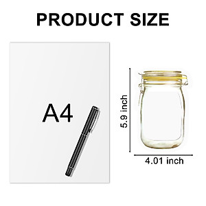 16Pcs Mason Jar Bags (5 oz) - Reusable Ziplock Seal, Leak-Proof Food Storage Bag for Kitchen, Travel, Camping & Picnics(Small)