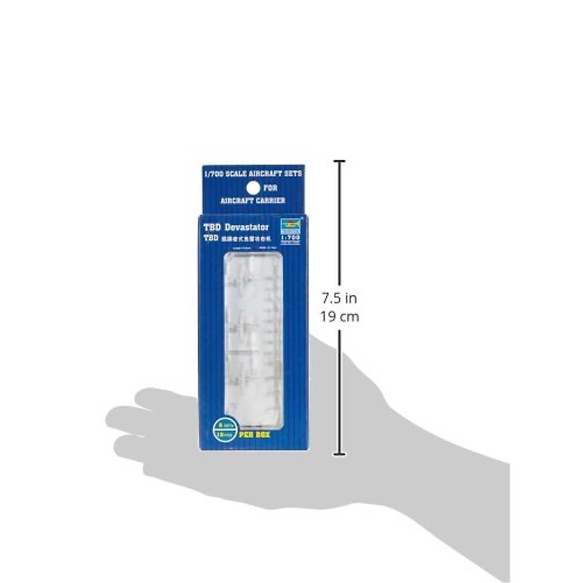 Trumpeter 1/700 TBD1 Devastator Aircraft Set for USS Hornet (18-Box)