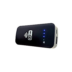 Vividia W03 WiFi Wireless USB to WiFi Converter Box with Built-in Rechargeable Battery for iOS iPhone Tablet and Android Devices for USB Digital Borescope Microscopes Otoscopes Endoscopes