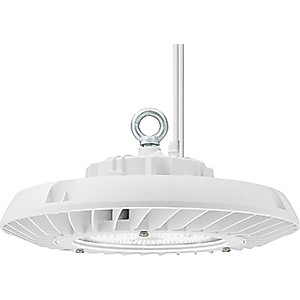 Lithonia Lighting JEBL 18L 40K 80CRI WH JEBL 18,000 Lumen LED High Bay Light with Cool White 4000K Color Temperature, White 5.00x13.00x13.00