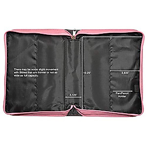 Psalm 23 Engraved Pink Bible Cover | 7 1/2" x 10 3/4"