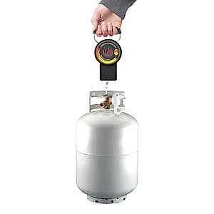 Sweet Heat Propane Scale - Lift and Check, Quick Review Gauge Compatible with All Standard North American 20lb Propane Tanks