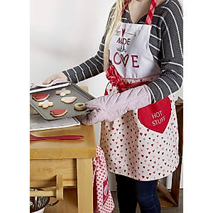DII Valentine's Day Collection Kitchen, Apron, Made With Love