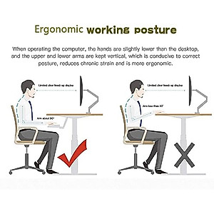 Keyboard Tray, Keyboard Platform Height Adjustable with Wrist Rest Rotating Keyboard Tray Under Desk Tilt Angle Adjustable Extendable Keyboard Drawers (Color : Beam Section, Size : 75cm)