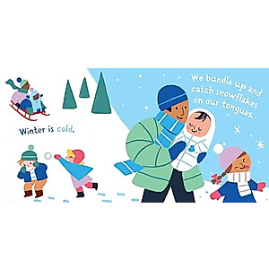 Indestructibles: All Year Round: A Book of Seasons: Chew Proof · Rip Proof · Nontoxic · 100% Washable (Book for Babies, Newborn Books, Safe to Chew)