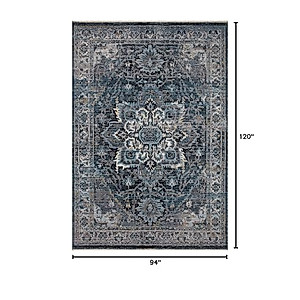 Loloi II Samra SAM-01 Denim Transitional Area Rug 7'-10" x 10'