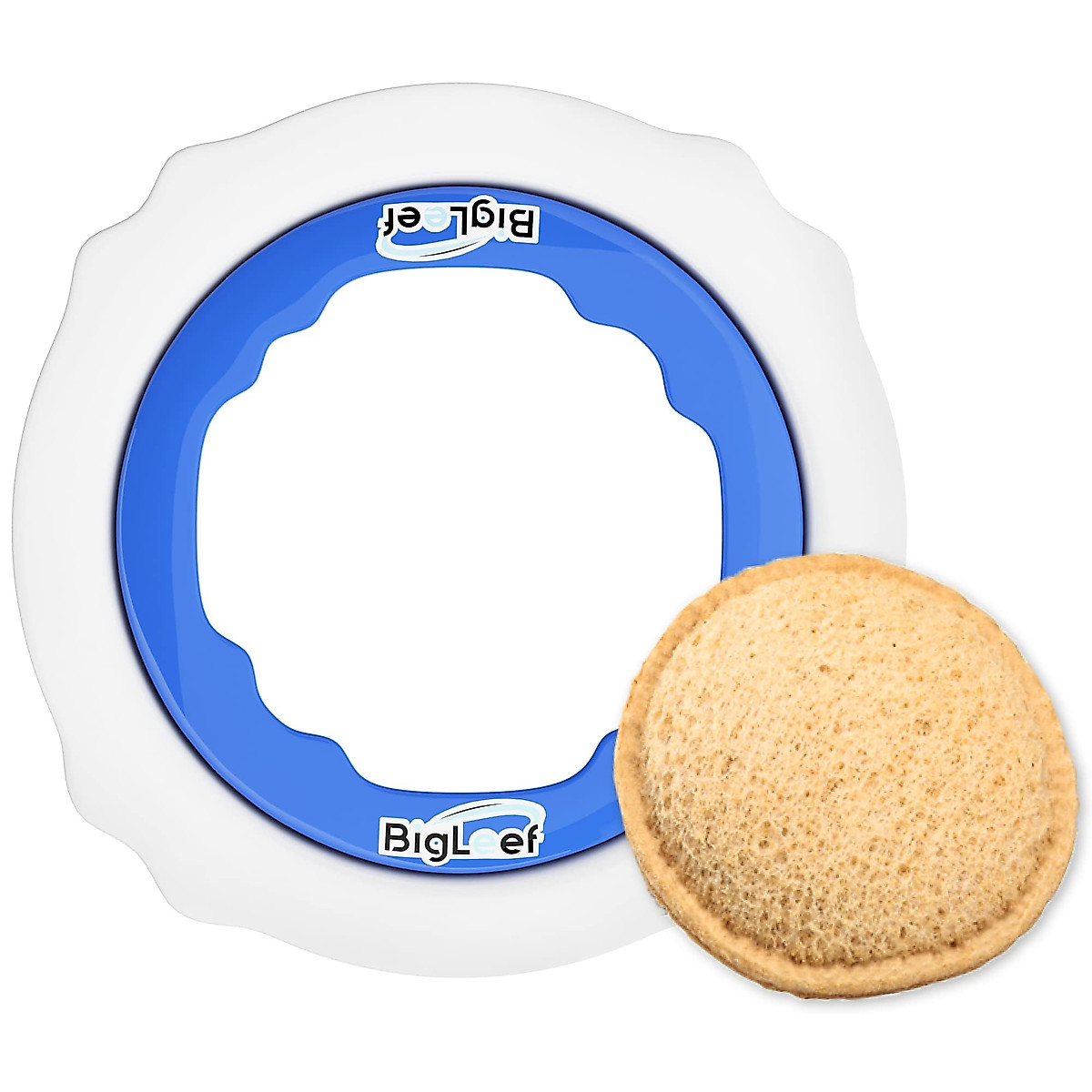 Uncrustable Sandwich Cutter and Sealer - PBJ Sandwich Cutter for Kids Lunch - Make & Freeze DIY Pocket Minis - Homemade Uncrustables Sandwich Maker - Crustless Bread Sandwich Sealer Decruster (Round)