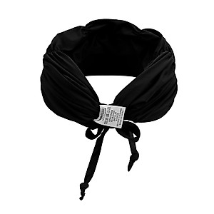 Koreshion Women's Sun Visor Hat Wide Brim Summer UPF 50+ UV Protection Visor Hat Adjustable Beach Golf Sport Visor Cap Black