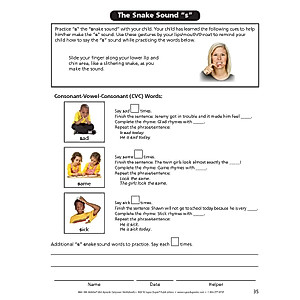 Super Duper Publications | Webber® Big Apraxia Carryover Worksheets | Educational Resource for Children