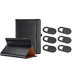ProCase Universal Case for 9-10 inch Tablet Bundle with Webcam 6 Pack Cover Slide for Laptop Phone