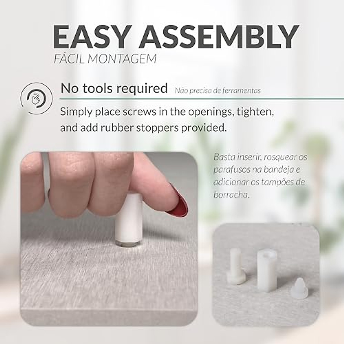 Momo Lifestyle Stone Dish Drying Mat DryPad 19.7" X 15.7" Misty Gray, Large Stone Drying Mat for Kitchen Counter, Drying Stone for Kitchen Counter Fits Various Dish Racks, Zero Rust Dish Drying Stone