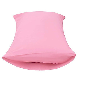 Ghooss Pink Bed Sheet Set with Deep Pocket,Super Soft Microfiber Bedding-Breathable,Warm,Wrinkle,Fade Free,4 Piece Bedding Sheet Sets(Queen,Pink)