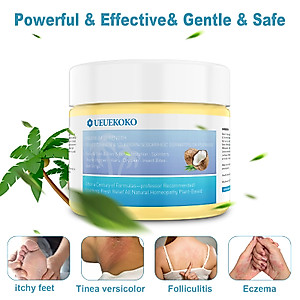 Honey Tea Tree Drawing Salve Ointment Cream, Ingrown Hair, Boils, Splinters, Insect Bites, Poison Ivy, Cyst Removal Patch, Chigger, Carbuncle, Pilonidal, Bug, Mosquito, Spider, Bee Sting, Itch Relief