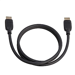 Amazon Basics High-Speed HDMI Cable (48Gbps, 8K/60Hz ) - 3 Feet, Black