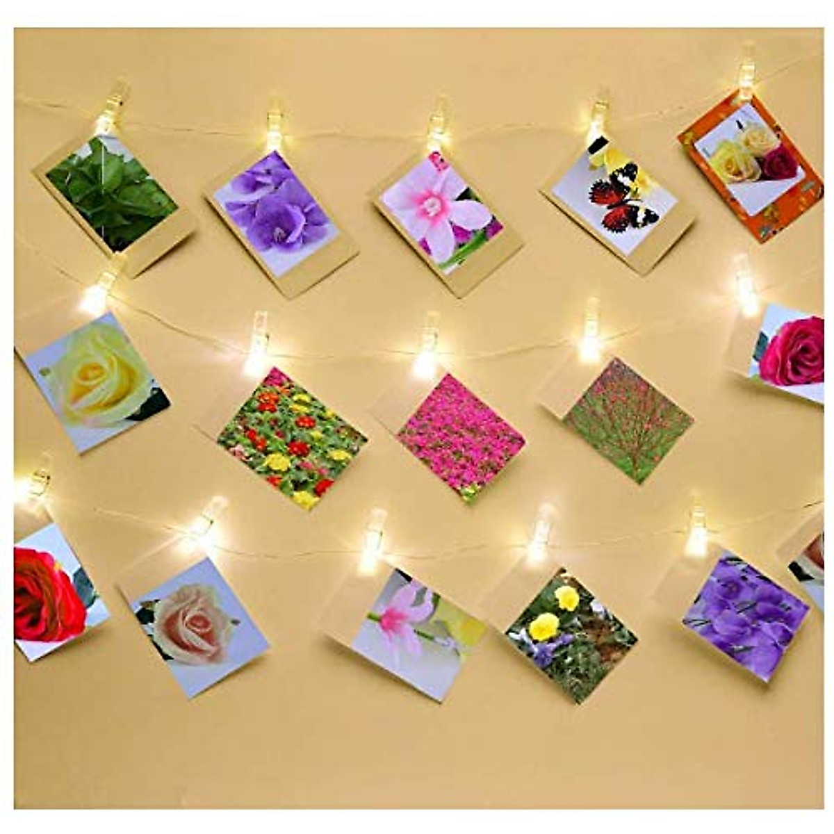 50PCS Clear Plastic Mini Spring Hanging Clips Clamps Holder Clothing Pins Paper Photos Clothes Line Clip Clothespins Clip Hanger Clips Laundry Clothespins(3.5cm x 0.7cm x 1cm)