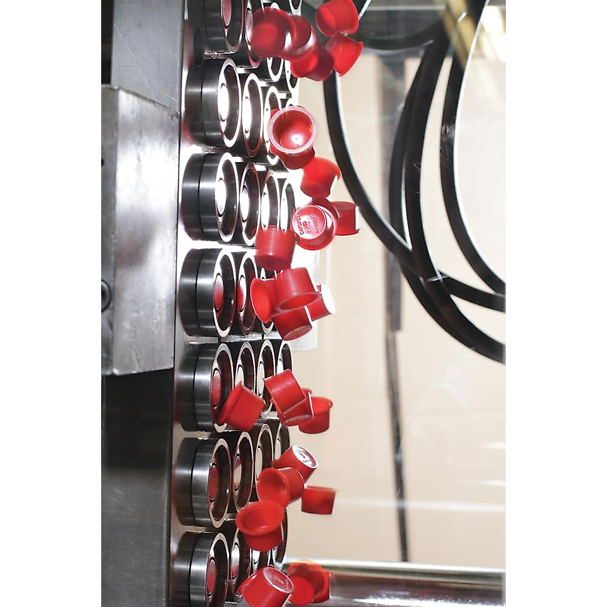 Caplugs T-13X T Series – Plastic Tapered Cap and Plug, 100 Pack, Red LD-PE, Cap OD 0.933" x Plug ID 1.145" Protective Closures, Dust and Moisture Seals, MIL Spec, SAE Fittings, Hydraulic (99394294)