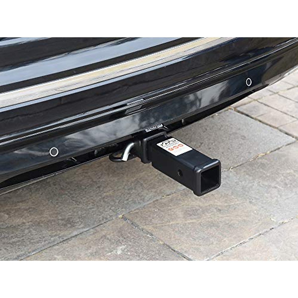 TOPTOW Hitch Extender, Fits for 2 inch Receiver, 7 inch Extension Length, with 5/8 inch Hitch Pin