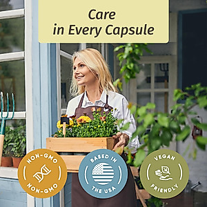 HERBAMAMA Brain Support Capsules - 1400mg Energy and Brain Support Supplement for Adults with Bacopa, Panax Ginseng and Ginkgo Biloba - Vegan, Non-GMO Focus Supplement, 100 Caps