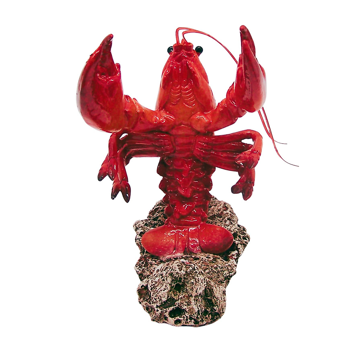 Lobster Wine Bottle Holder, Nautical Décor, Freestanding Tabletop Decoration, 7.5 Inches